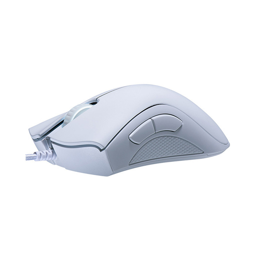 Chuột Razer DeathAdder Essential Ergonomic trắng (USB/Led White)