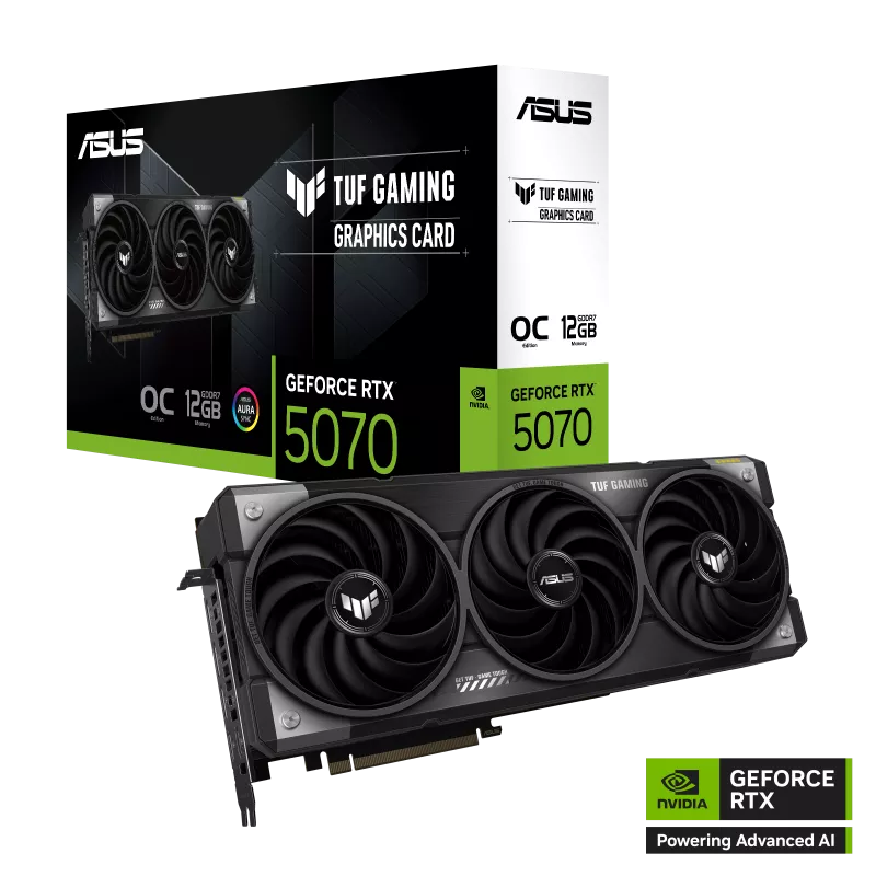 Card màn hình ASUS TUF Gaming GeForce RTX 5070 12GB GDDR7 OC
